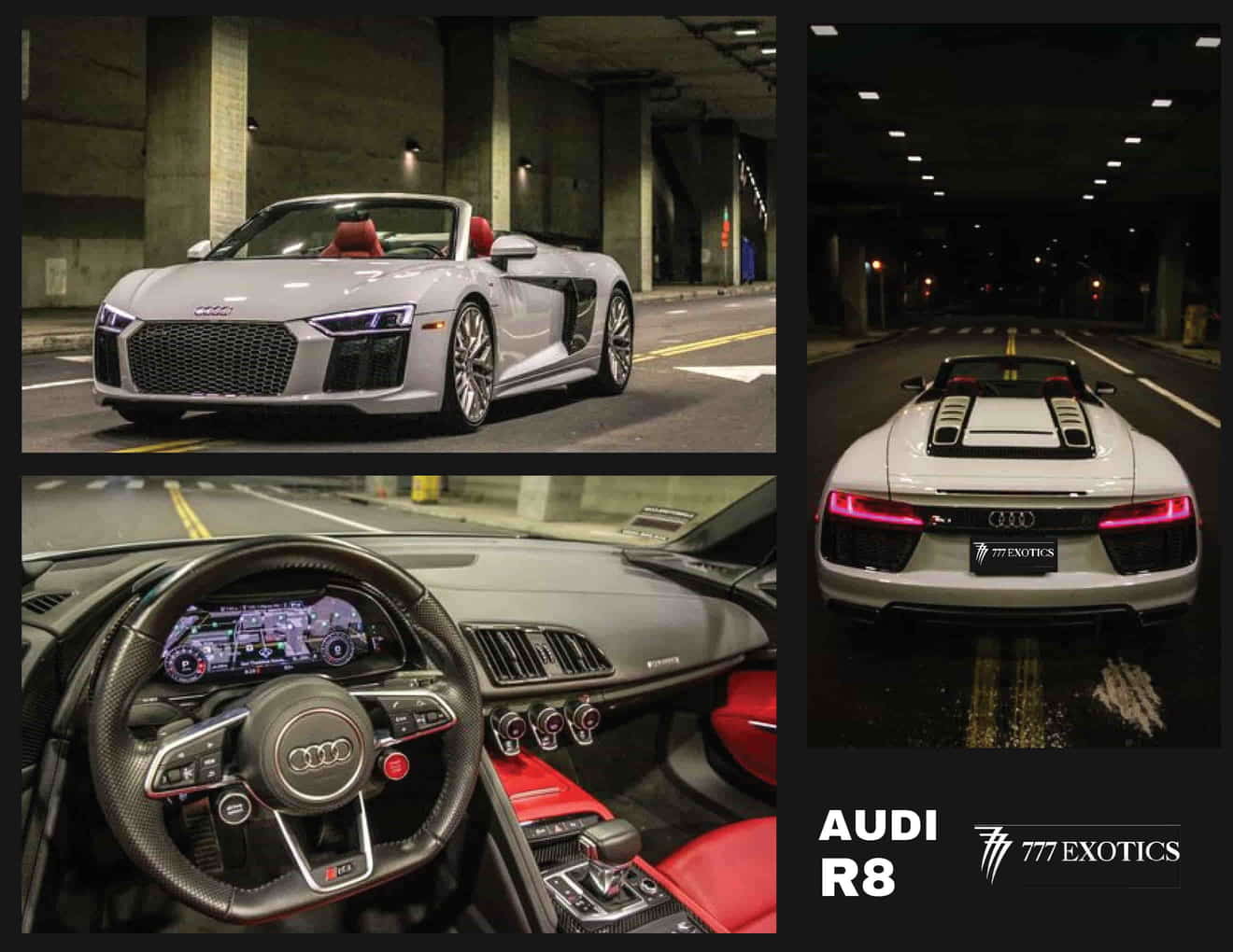 Audi R8 Spyder Rental Los Angeles - Rent an Audi in LA